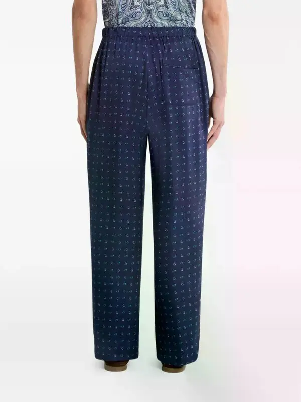 Etro Paisley-print Trousers