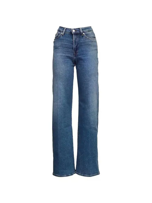 7 For All Mankind Five-pocket Straight Jeans