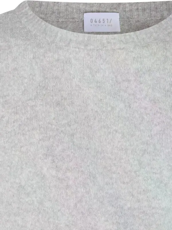 04651 / A TRIP IN A BAG Round-neck Sweater