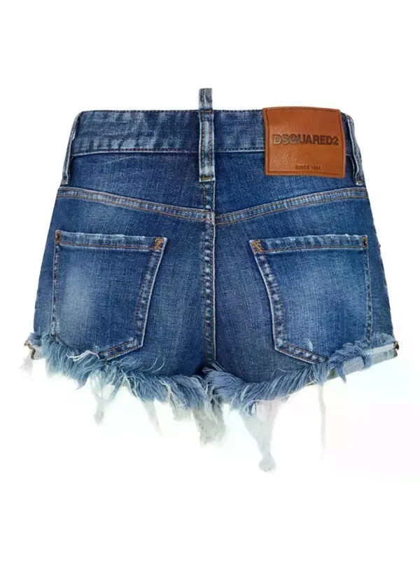 Dsquared2 Frayed Hem Shorts