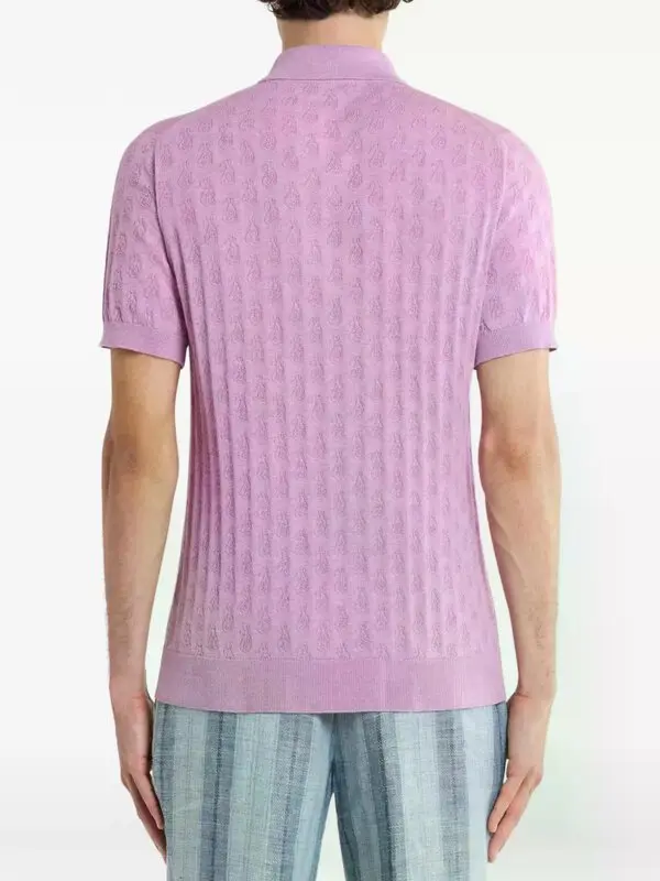 Etro Paisley-motif Polo Shirt