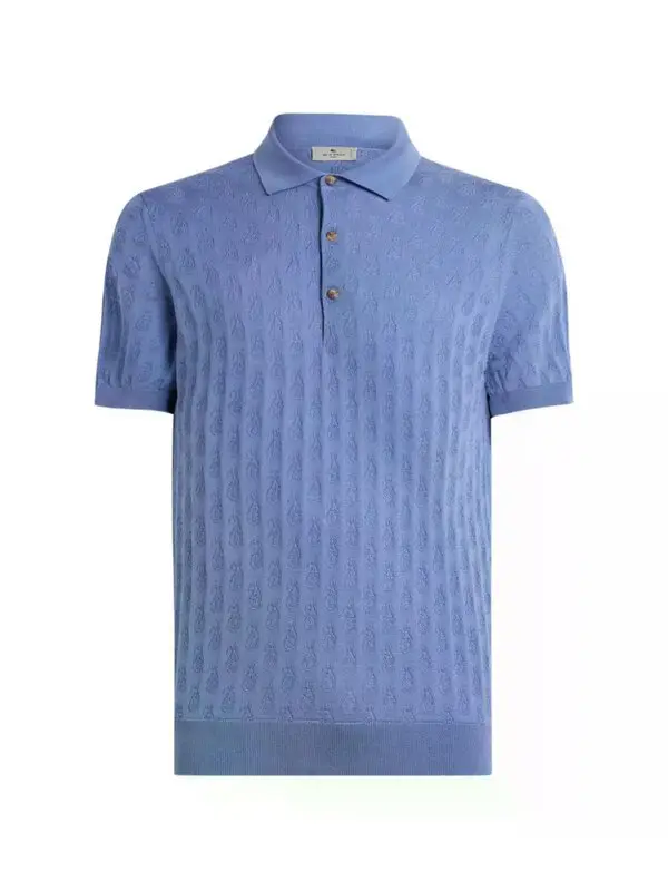 Etro Paisley-motif Polo Shirt