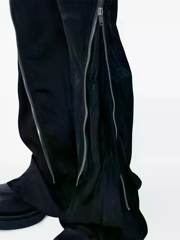 Rick Owens Crinkled Side-zip Trousers