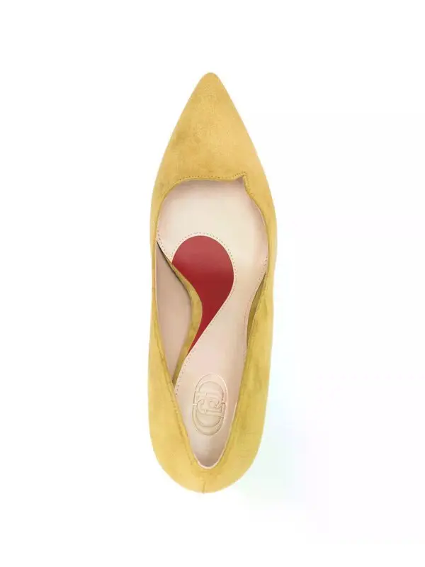 Liu Jo Suede Stiletto Court Shoes - Yellow