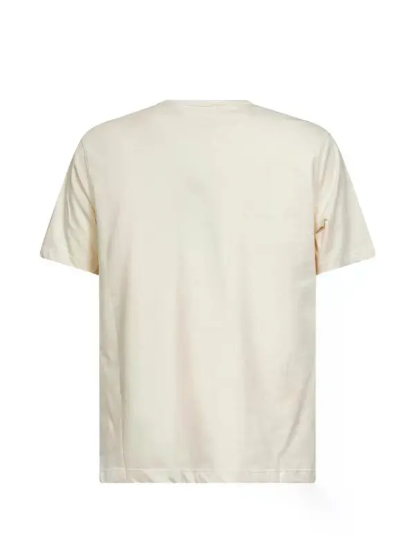 LANEUS Crew-neck T-shirt - Neutrals