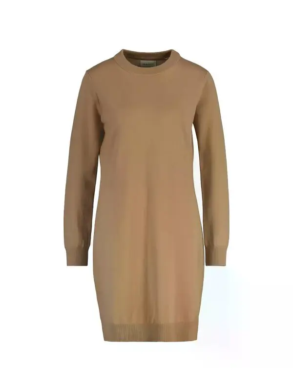 Gant Midi Round-neck Dress