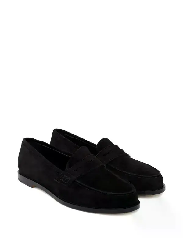 Manolo Blahnik Perrita Round-toe Loafers
