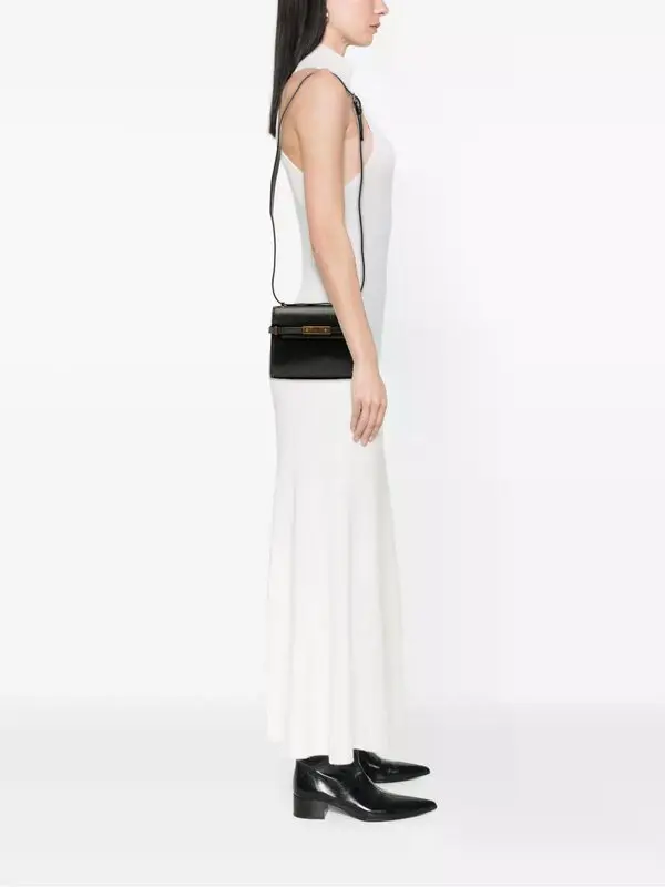 Saint Laurent 2023 Mini Manhattan Shoulder Bag - Black