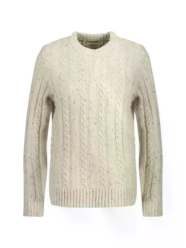 Gant Cable-knit Crew Neck Sweater