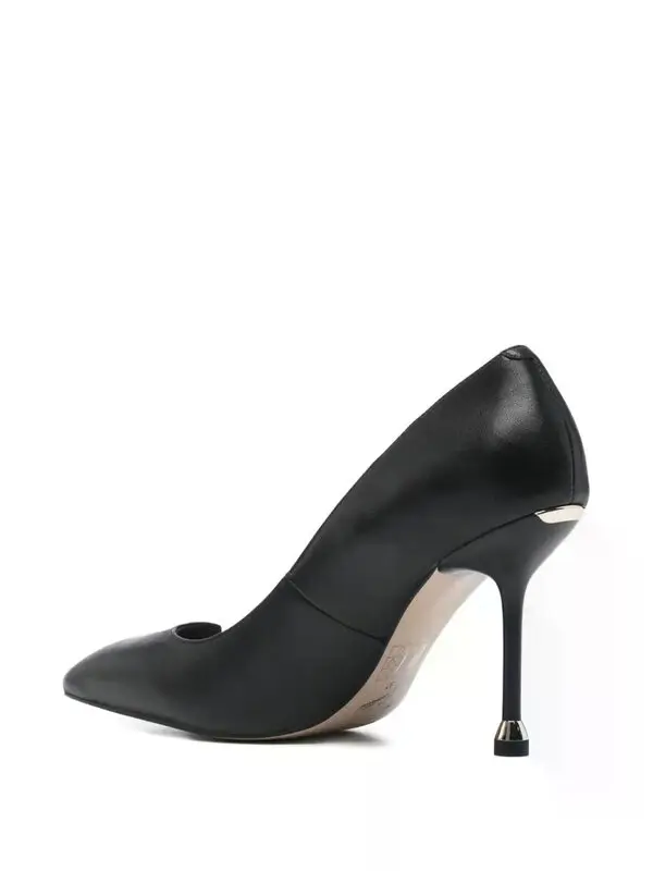 Liu Jo Soft Nappa Leather Court Pumps - Black