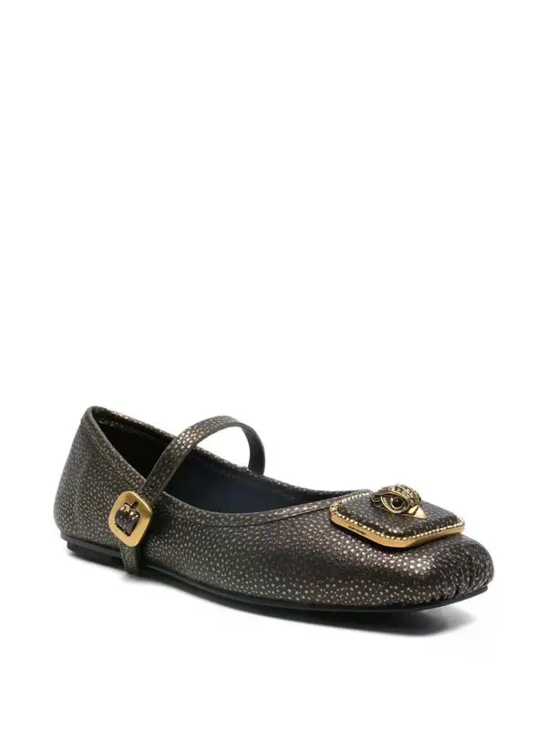Kurt Geiger Buckle-strap Ballet Flats
