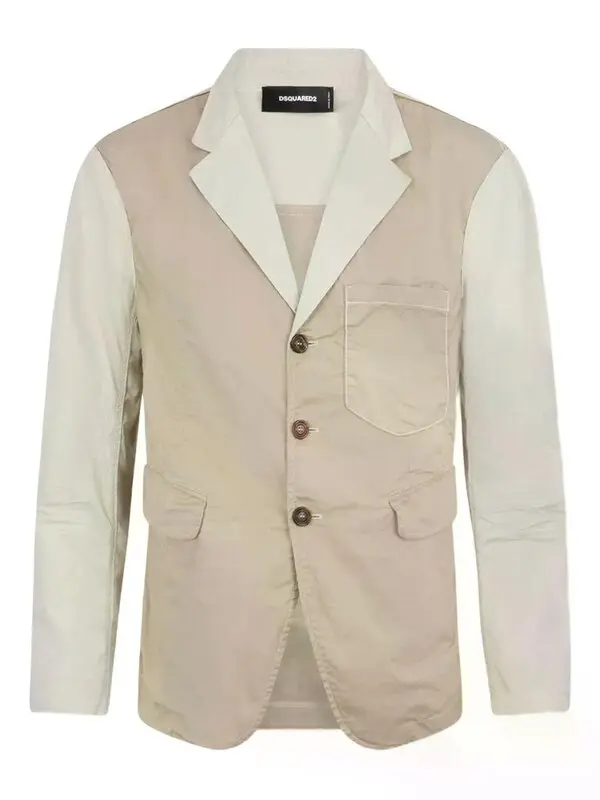 Dsquared2 Osaka Single-breasted Blazer - Neutrals
