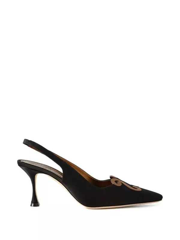 Manolo Blahnik Durbar Pointed Pumps