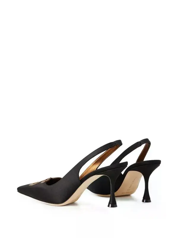 Manolo Blahnik Durbar Pointed Pumps