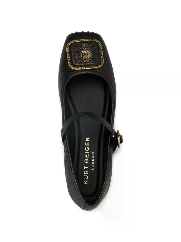 Kurt Geiger Buckle-strap Ballerina Flats