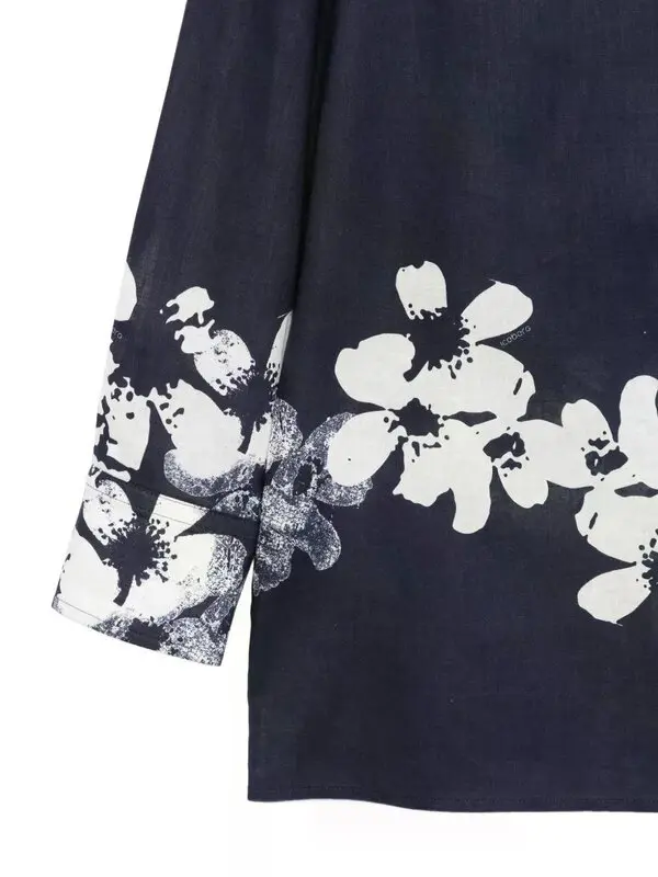 Iceberg Floral Shirt - Blue