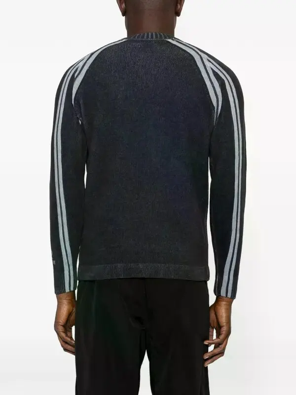 C.P. COMPANY Cotton Chenille Double Dyed Crewneck Sweater