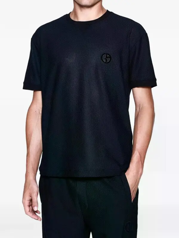 Giorgio Armani Logo Crew-neck T-shirt