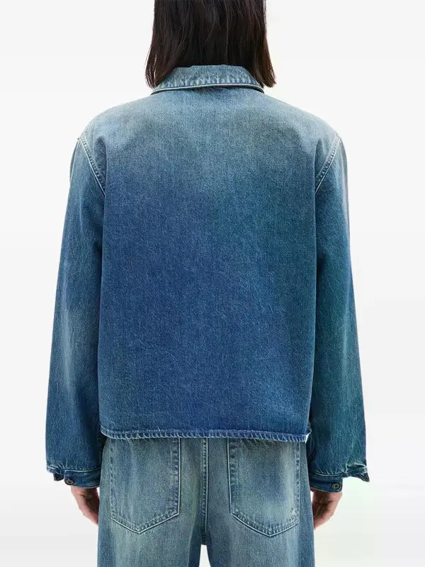 ANN DEMEULEMEESTER Juel Boxy-fit Denim Shirt - Blue