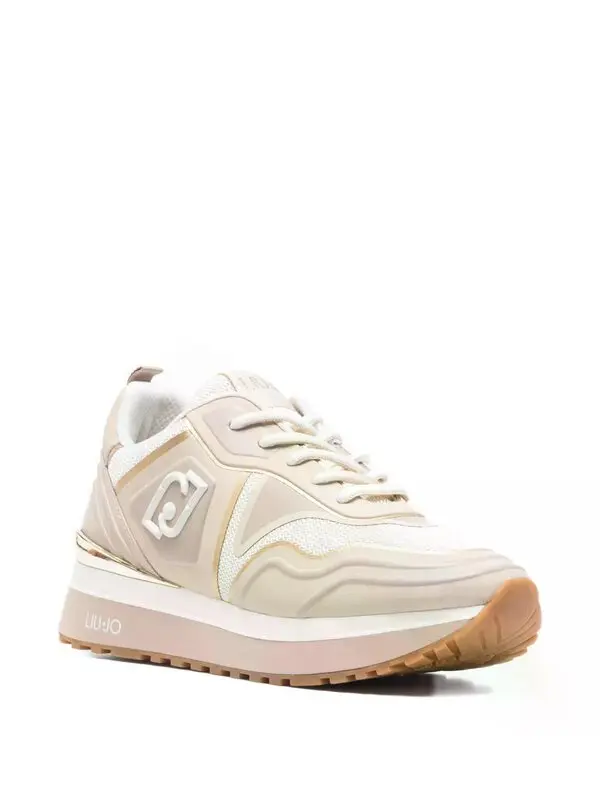 Liu Jo Maxi Wonder Tech Sneakers - Neutrals