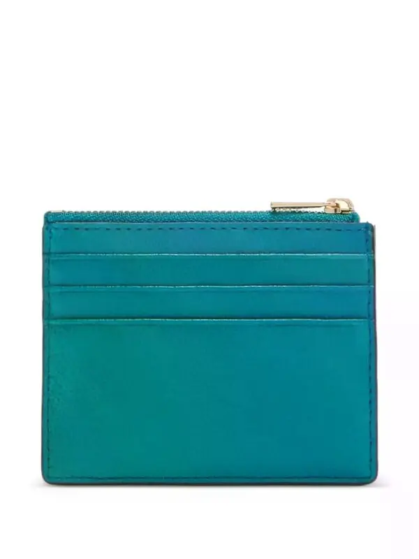Furla Camelia Logo-detail Card Holder - Blue