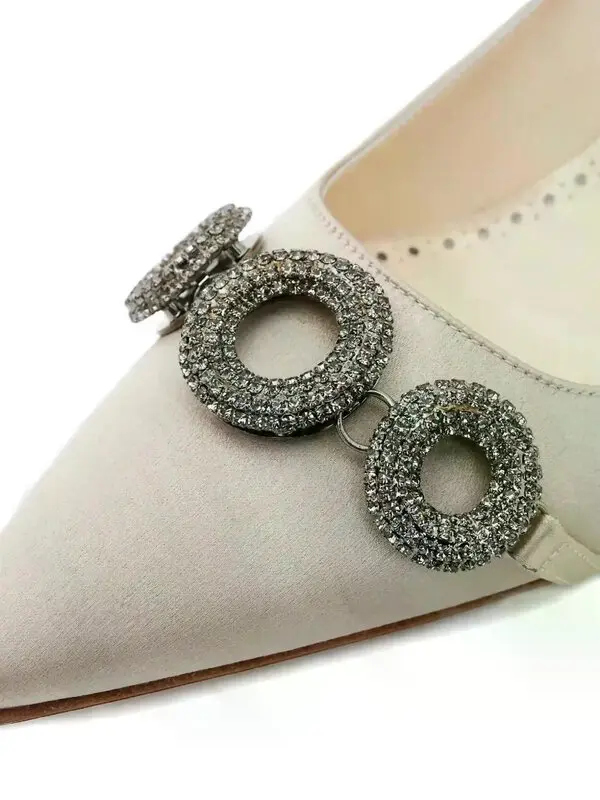 Manolo Blahnik Isteralo Embellished Pumps