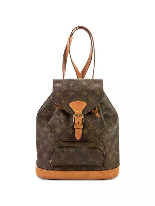 LOUIS VUITTON 1998 Mm Montsouris Monogram Backpack