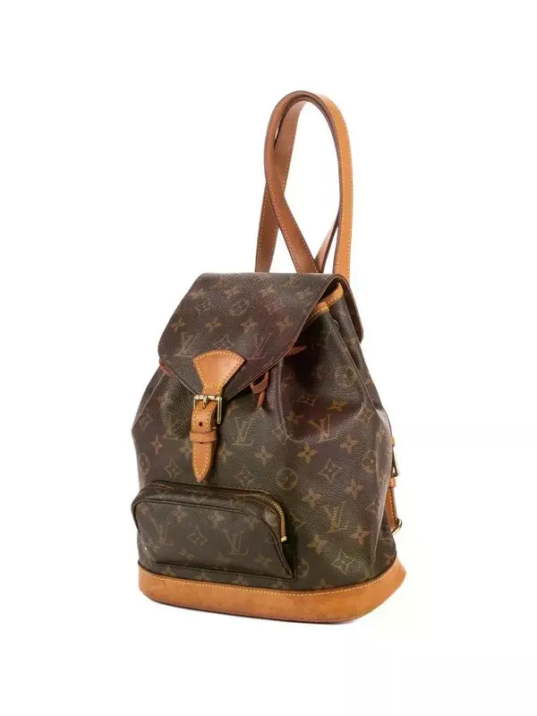 LOUIS VUITTON 1998 Mm Montsouris Monogram Backpack