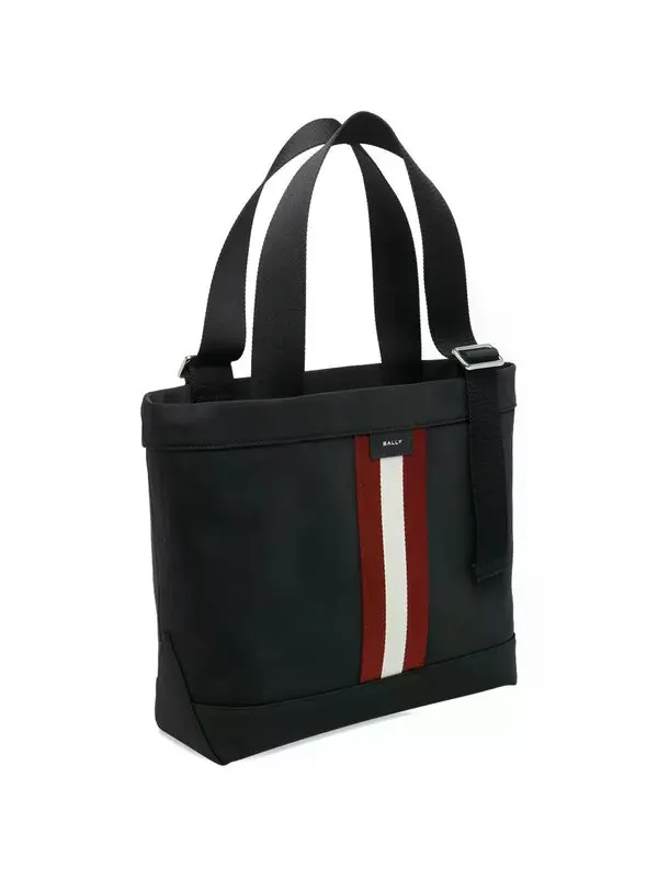 Bally Stripe Adaptable-straps Shoulder Bag