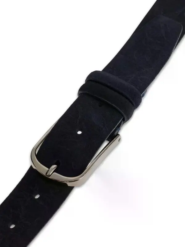 Boggi Milano Printed Suede Belt
