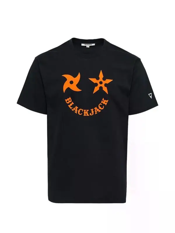 BLACKJACK Shuriken Graphic T-shirt - Black