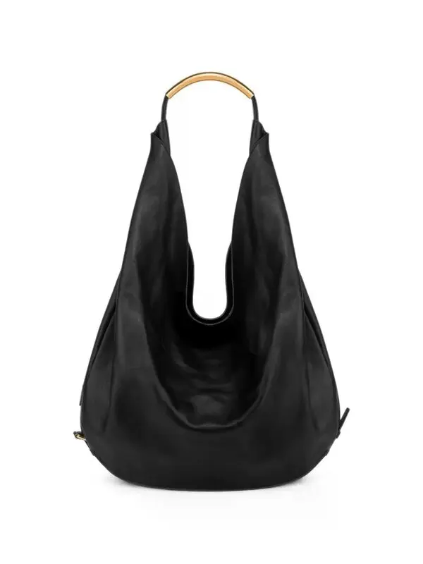 Moschino Large Handle Me Bag With Metal Lettering Logo