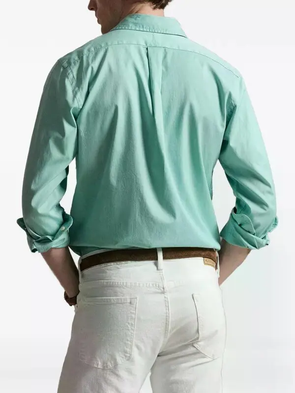 Polo Ralph Lauren Buttoned Long-sleeve Shirt - Green