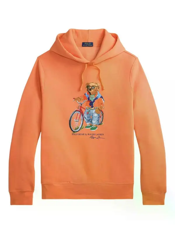 Polo Ralph Lauren Polo Bear Graphic Hoodie - Orange