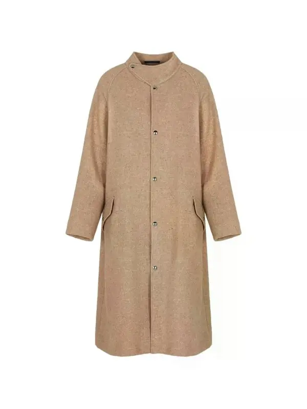 Giorgio Armani Single-breasted Coat - Brown
