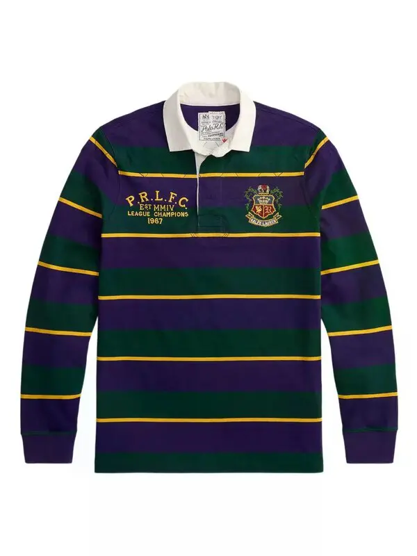 Polo Ralph Lauren Striped-logo Rugby Polo Shirt