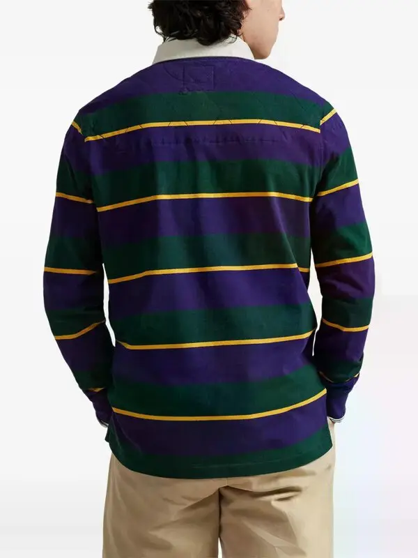 Polo Ralph Lauren Striped-logo Rugby Polo Shirt