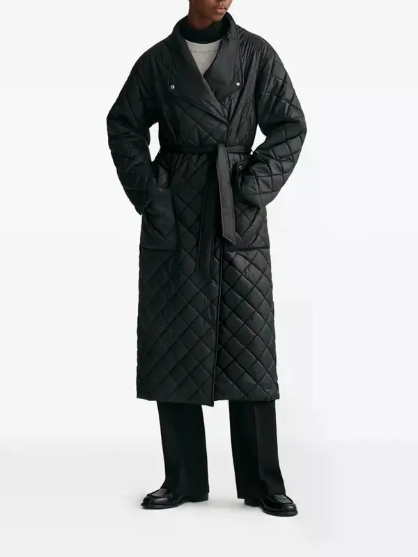 Gant Quilted Belted Coat