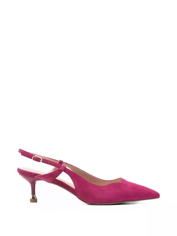 Liu Jo Suede Slingback Pumps - Pink