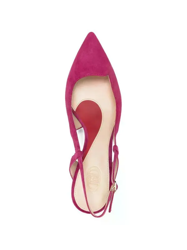 Liu Jo Suede Slingback Pumps - Pink