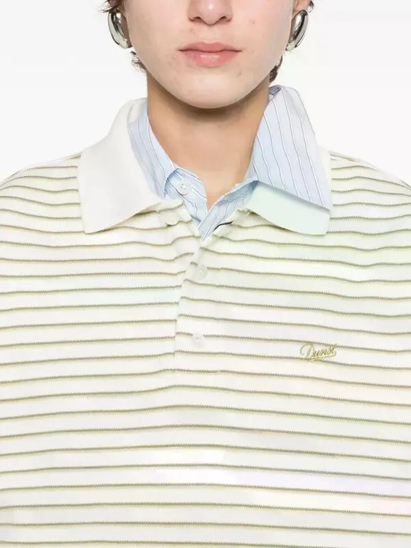 DUNST Striped Polo Shirt