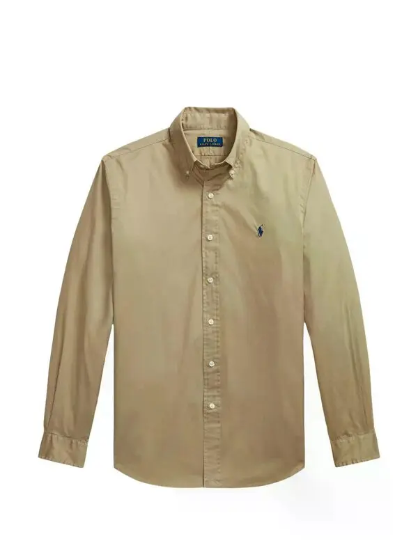 Polo Ralph Lauren Long-sleeve Logo Shirt - Neutrals