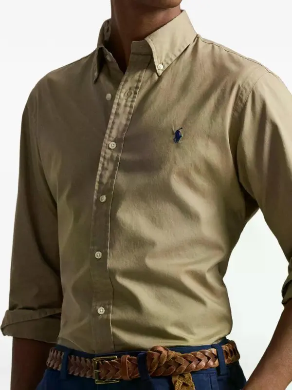 Polo Ralph Lauren Long-sleeve Logo Shirt - Neutrals