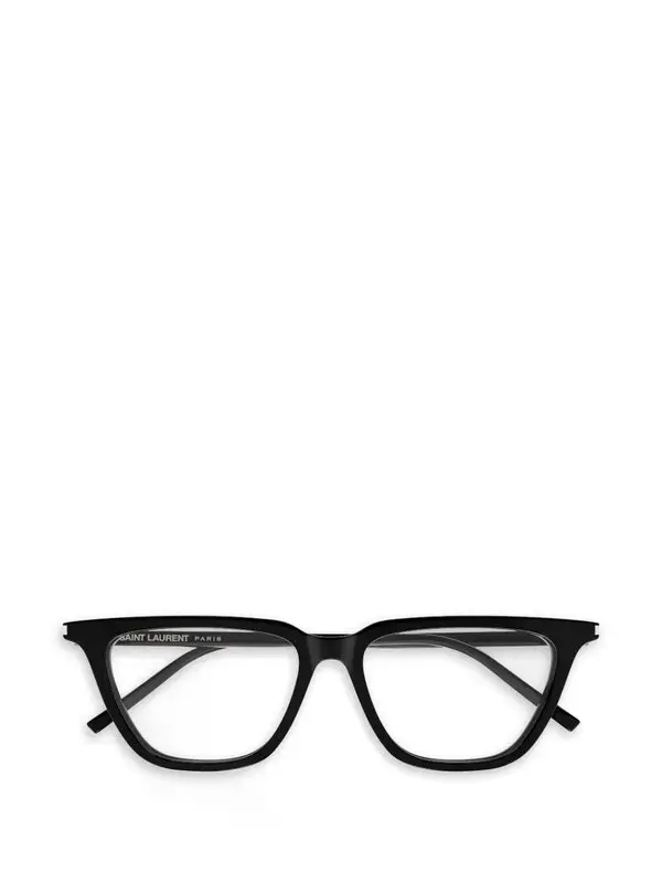 Saint Laurent Square Frame Eyeglasses - Black