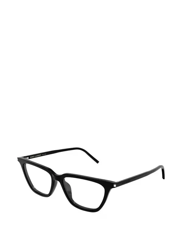 Saint Laurent Square Frame Eyeglasses - Black