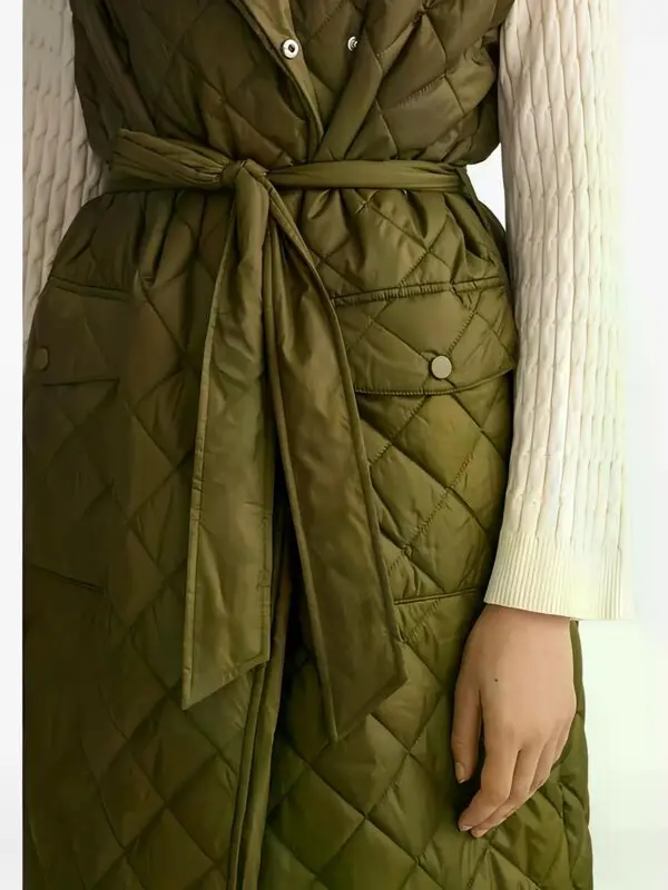 Gant Quilted Belted Coat