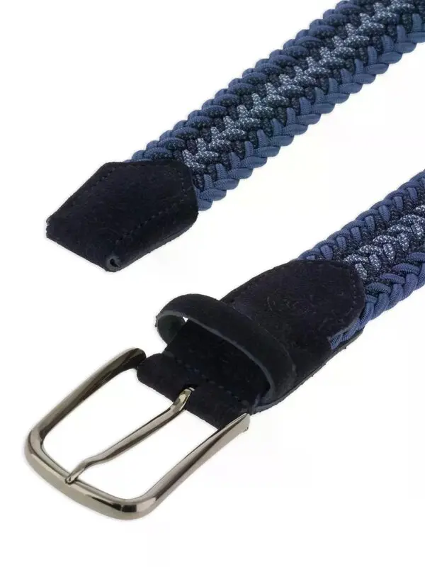 Boggi Milano Woven Belt - Blue