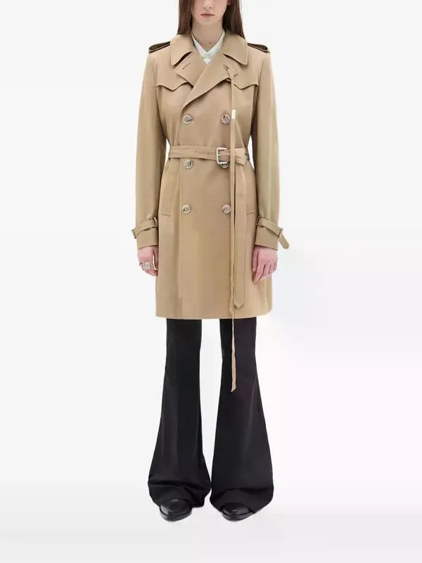 ANN DEMEULEMEESTER Double-breasted Trench Coat