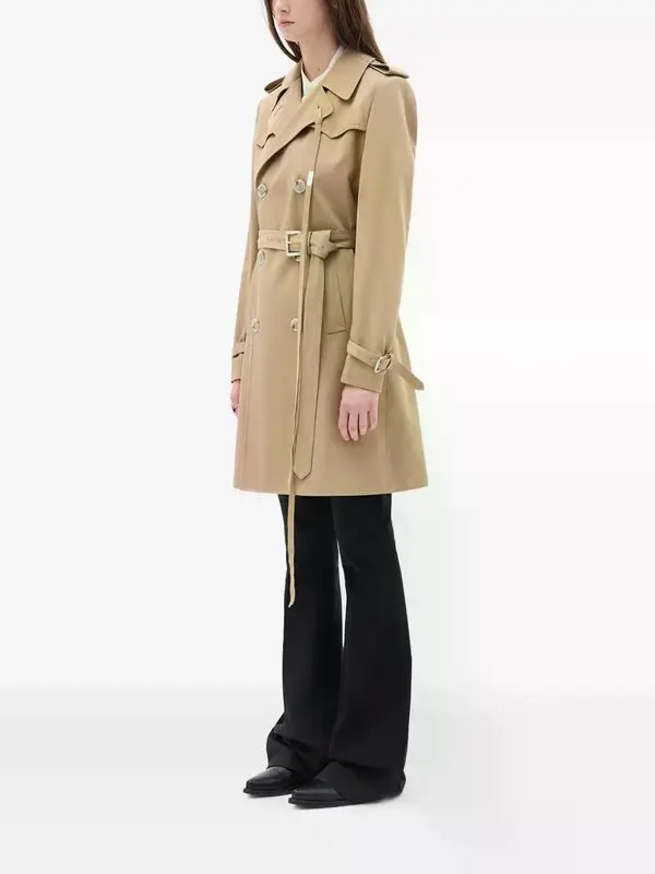 ANN DEMEULEMEESTER Double-breasted Trench Coat