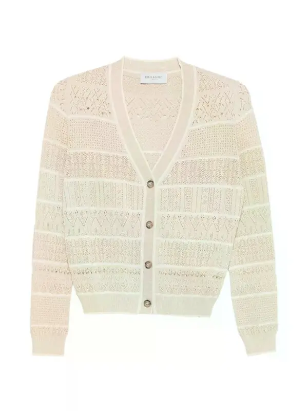 ERMANNO FIRENZE V-neck Button Cardigan